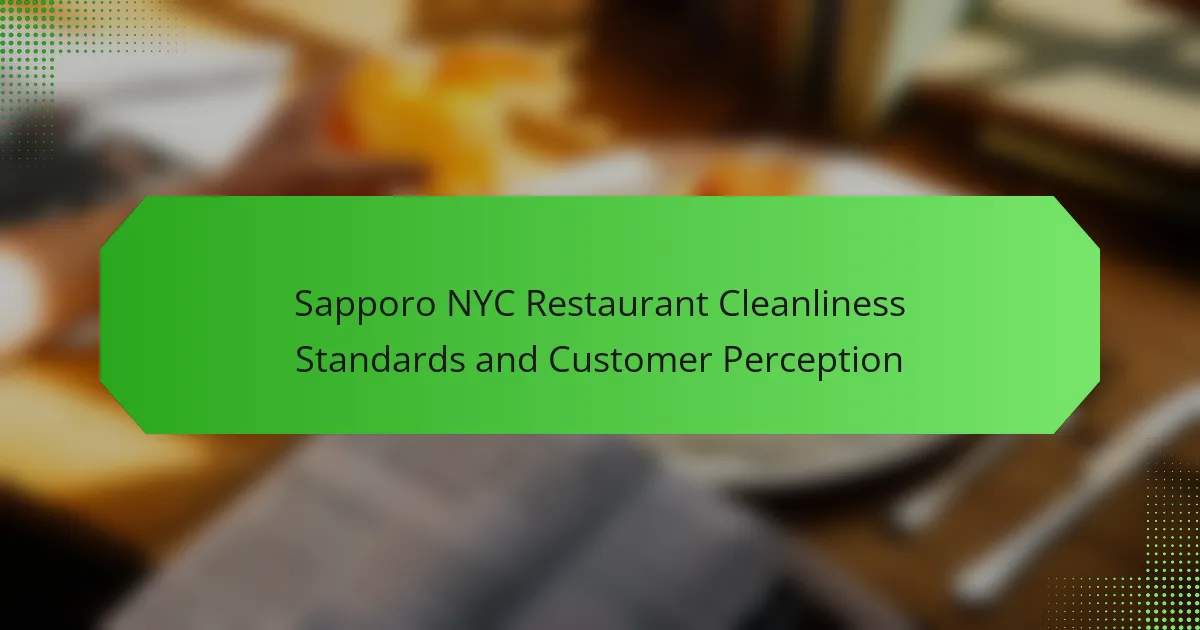 Sapporo NYC Restaurant Cleanliness Standards and Customer Perception ...