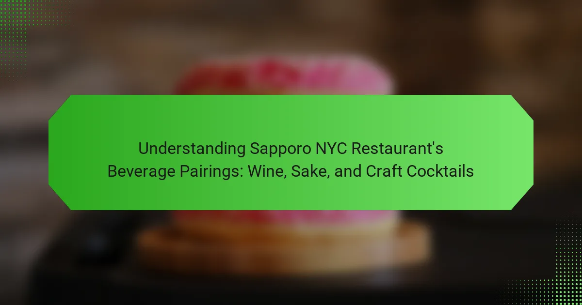 Understanding Sapporo NYC Restaurant's Beverage Pairings: Wine, Sake ...